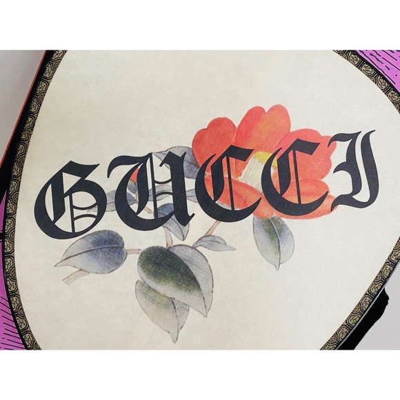 Gucci | Other | Gucci Gothic Logo Silk Tassel Wood Handle Fan | Poshmark